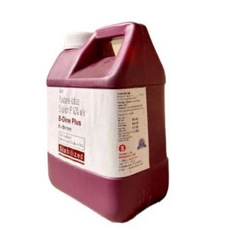 B Dine Plus Povidone Iodine Solution Ip Litres At Rs