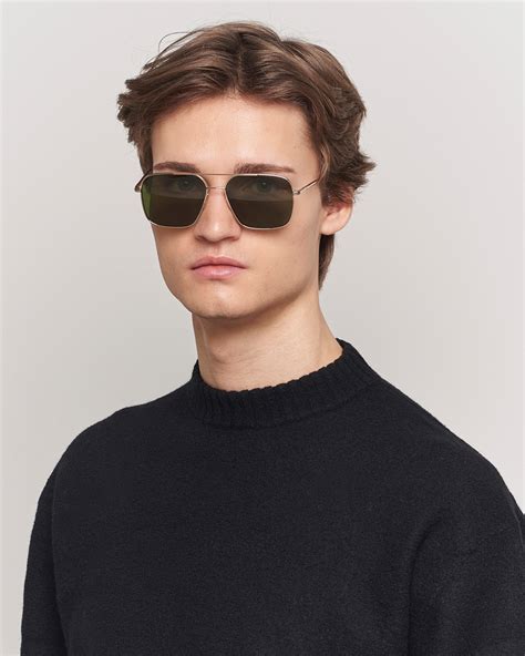 Chimi Aviator Sunglasses Green At