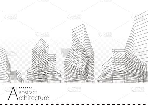 建筑 抽象 房屋建设 技术 蓝图 工程 建筑业 背景 绘画插图 城市素材 花瓣网