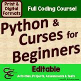 Python Unit 12 Final Coding Project Editable Unit By Computer Corner