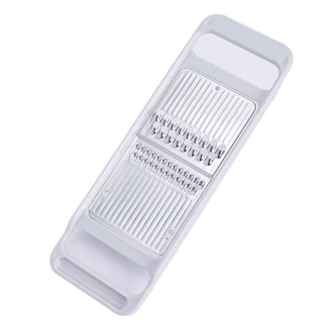 Plastic Vegetable Slicer Double Sided Stainless Steel Blade For