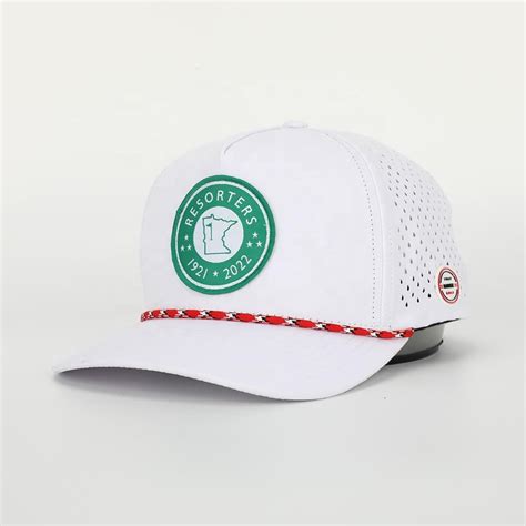 Custom White Golf Rope Hats Wholesale