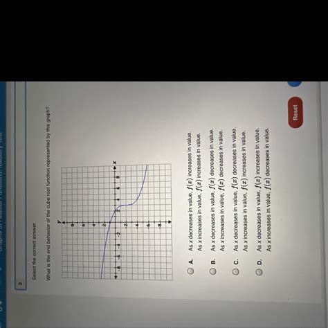 ext → graphs of radical functions mastery test 3 select the correct