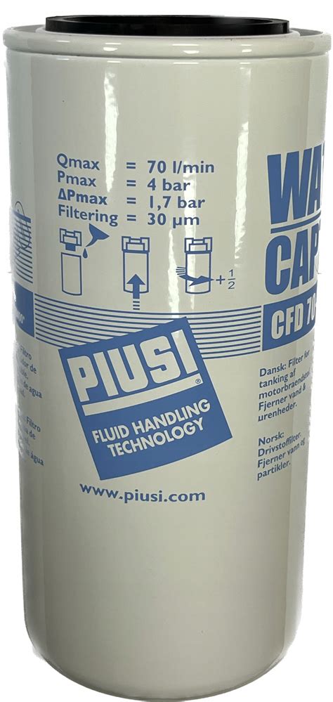 Filtr PIUSI CFD 70-30 Water Captor 2 SZT. | Sklep Profitank