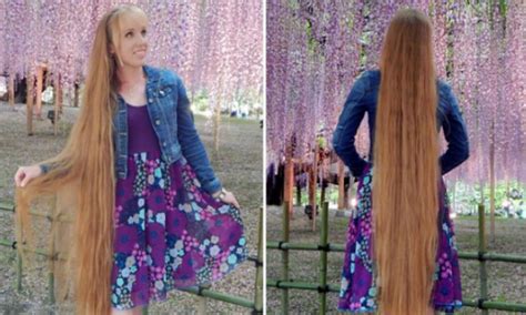 Rapunzel Da Vida Real Mulher Ostenta Cabelo Gigante Na Micronésia