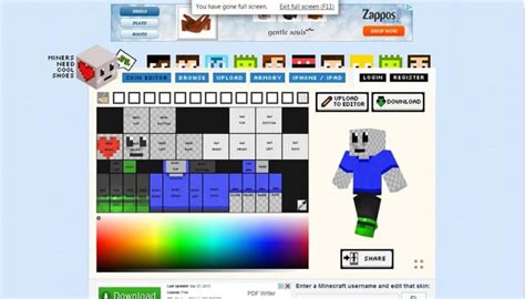 Skindex Editor Apk Buat Karakter Minecraft Unik Dan Gampang