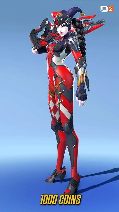 Widowmaker Harlequin Skin Overwatch 2 Youtube