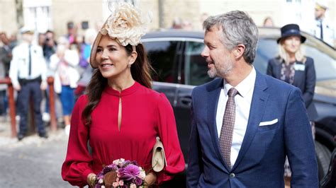 Crown Princess Mary Looks Beautiful In Red Dress As She Returns To