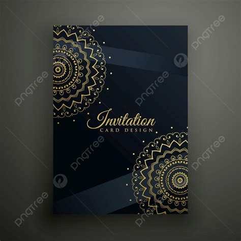 검은 만다라 전단지 디자인 서식 파일 템플릿 Psd 다운로드 디자인 자료 다운로드