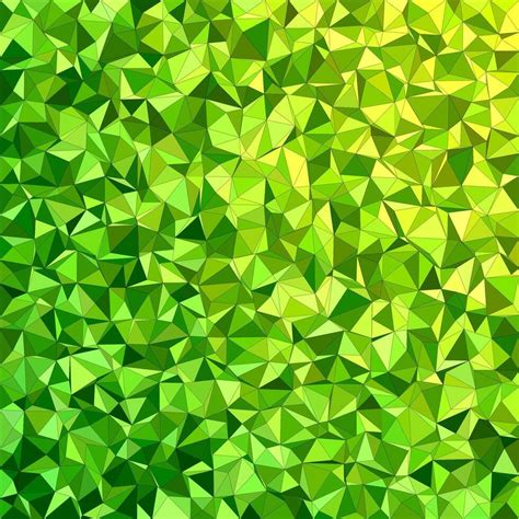 Green Irregular Triangle Mosaic Background Design 43337841 Vector Art