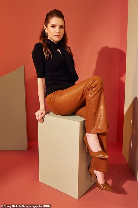 Anna Kendrick Rocks Leather Pants For Shoot At Sxsw To Promote Her