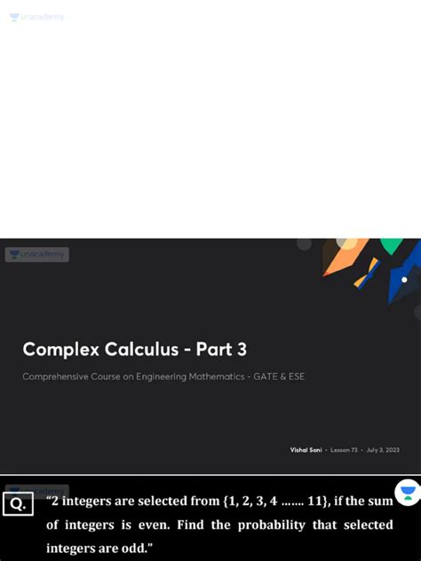 Complex Calculus Part 3 With Anno Pdf