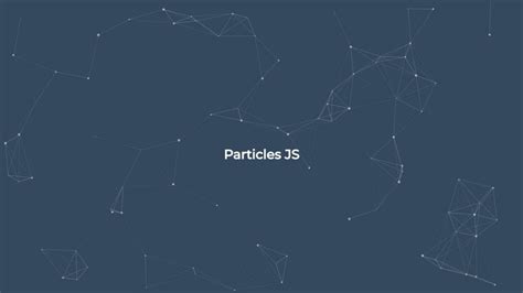 Codepen Particles Js Demo