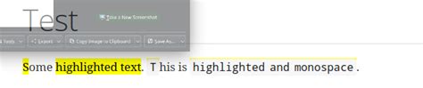 Monospace And Highlight Do Not Work Together · Issue 4360