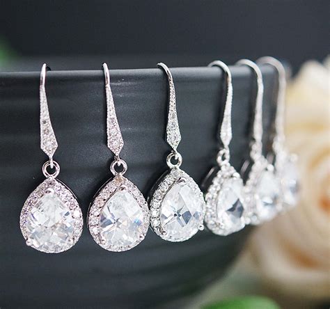 Bridal Bridesmaid Earrings