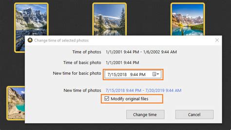 Phototheca Change Photo Date