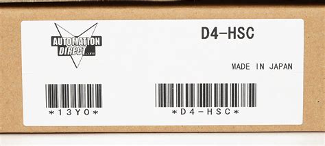 High Speed Pulse Input Module 100 Khz Maximum Switching Frequency Pn D4 Hsc Automationdirect