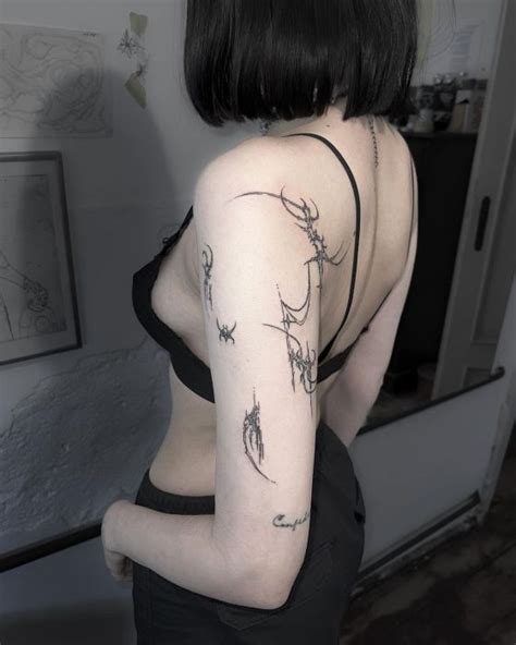 20 Cyber Sigilism Tattoos A Modern Fusion Of Tech And Mysticism • Body