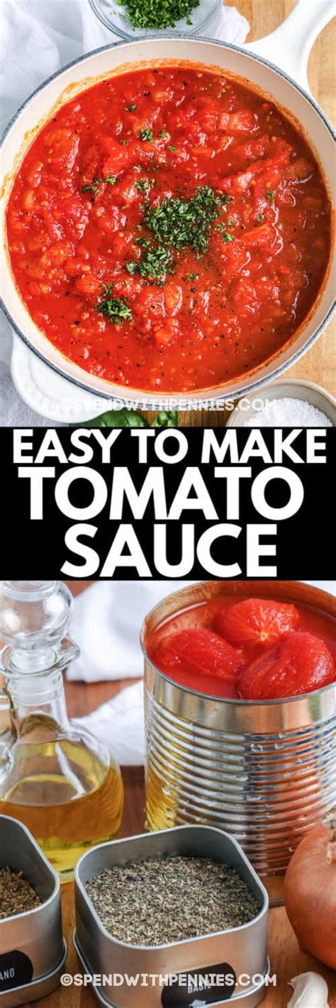 Basic Tomato Sauce So Versatile Spend With Pennies
