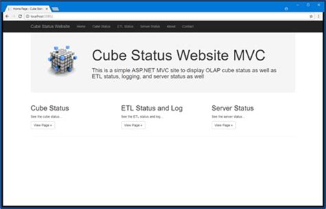 asp cube status portal