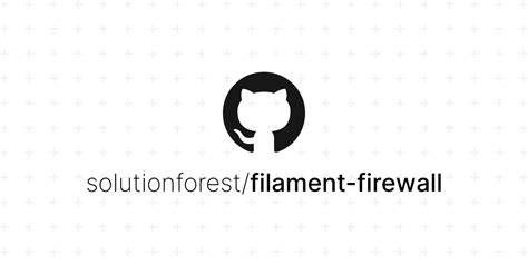 Firewall By Solution Forest Filament
