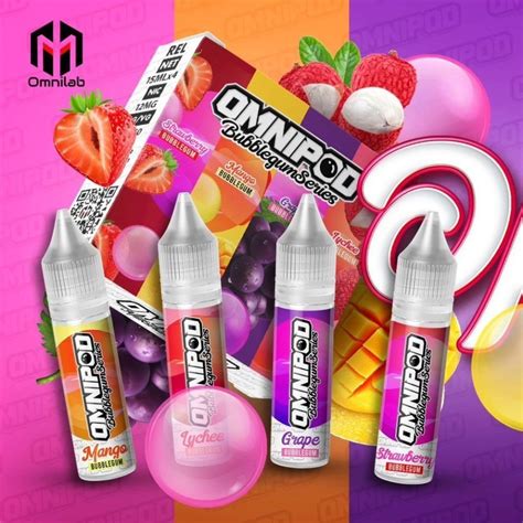 Jual Liquid Omnipod Bubblegum Series V1 Pods Friendly 12mg 15ml By Omnilab Harga Per 1 Botol