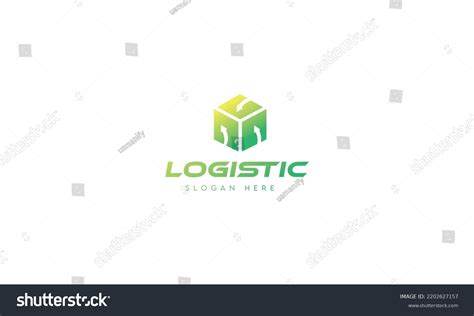 Logistic Logo Design Vector Template Express Stock Vector Royalty Free