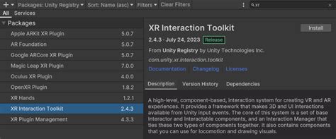 Xr Interaction Toolkit Objective Go Over The Xr Interaction By