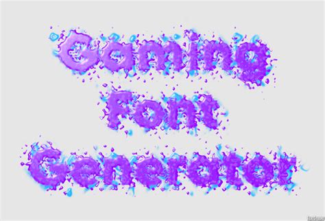 Gaming Font Generator Text Effect And Logo Design Font