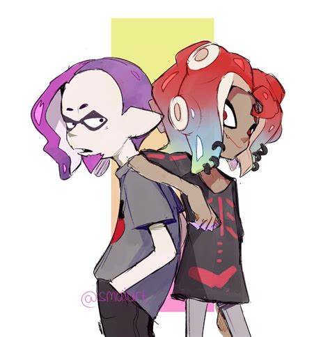 Ikkan And Warabi Splatoon And 1 More Drawn By Samibriggs Danbooru