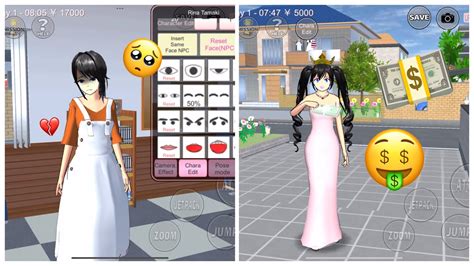 Playing Sakura School من بنت فقيرة 🥹 الي غنية 🤑 في ساكورا شوفوا