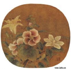 鲁宗贵夏卉骈芳图 书画商城 书画家直销商城 三典轩