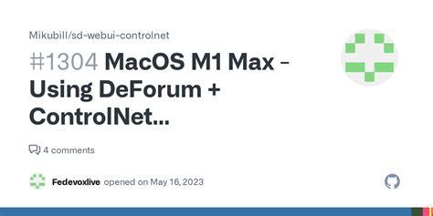 macos m1 max using deforum controlnet preprocessors generates