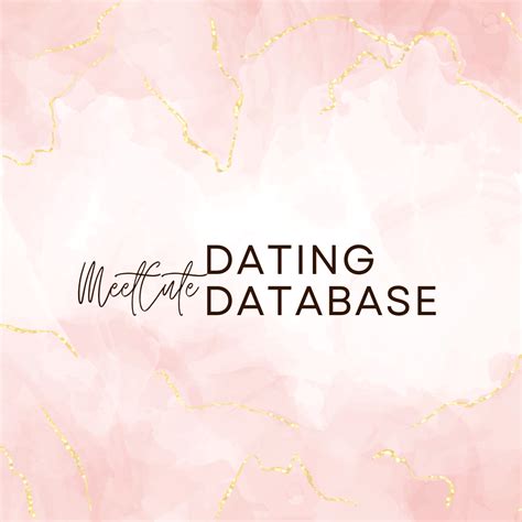 Singles Database Meet Cute Matchmaking