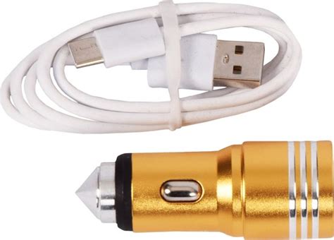 USB Autolader Poorten Model C Goud V Output V AutoACCU Input Bol