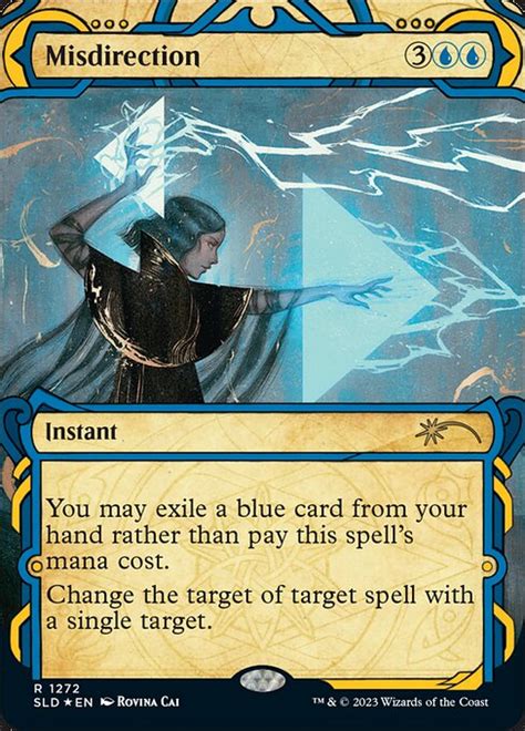 誤った指図misdirection Secret Lair Foil ハロー Tcg専門店 Arcana