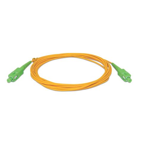 Cordao Optico Simplex Sc Apc Sc Apc Sm Mm Metros Oem Shopee Brasil