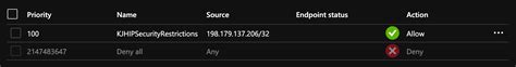 Programmatically Adding Ip Restrictions To An Azure App Service
