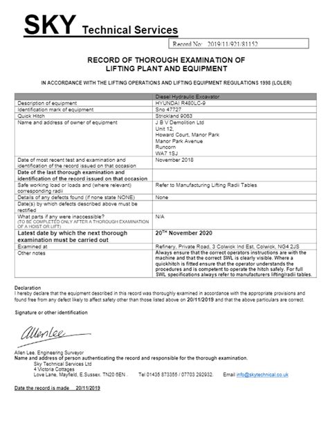 SF V Operator S Daily Safety Maintenance Checklist SafetyCulture