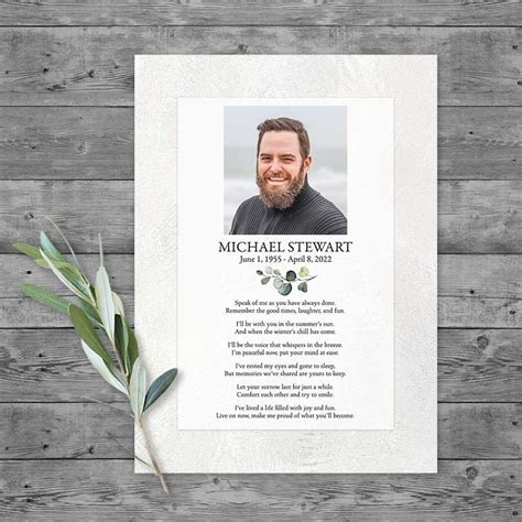 Pin On Memorial Cards For Funerals