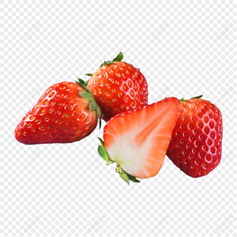 잘 익은 과일 딸기성분육체베어낸다 Png 일러스트 무료 다운로드 Lovepik