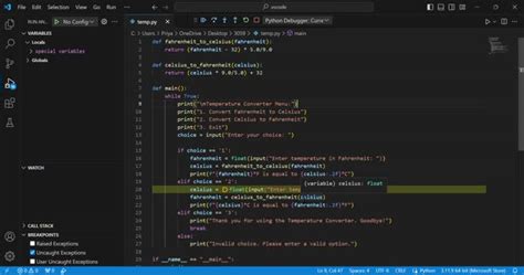 [video] tadikonda ramya sree on linkedin temperatureconverter internship pythonprogramming