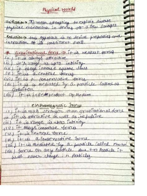 Physics Short Notes Pdf