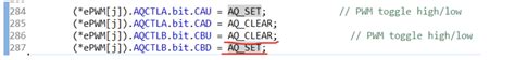 Tms320f280049 Use Hrpwm In Complementary With Exactly 50 Duty C2000