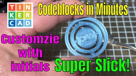 Customize A Gyro Fidget Tinkercad Codeblocks To 3d Print Sweet Upgrade Youtube