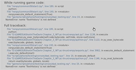 Vn Renpy Onhold A Shot In The Dark Ch4 Vim Studios