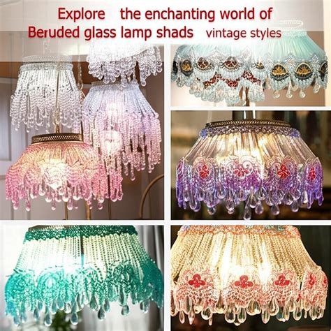 Vintage Glass Lamp Shades 10 Classic Types And Style Ideas