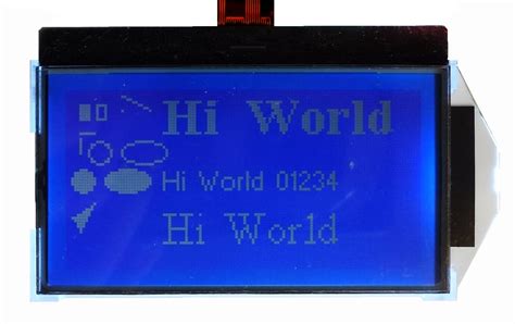 Lcd Cog For An Arduino Nano Trybotics