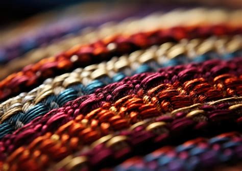 Premium Ai Image A Series Of Abstract Closeup Shots Of Traditional