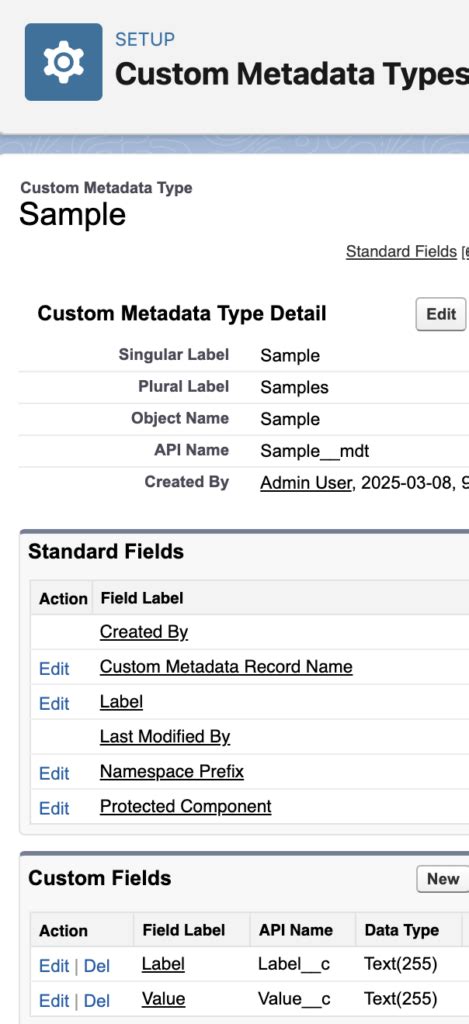 Display Custom Metadata Type In Salesforce Lightning Web Component Without Apex Infallibletechie